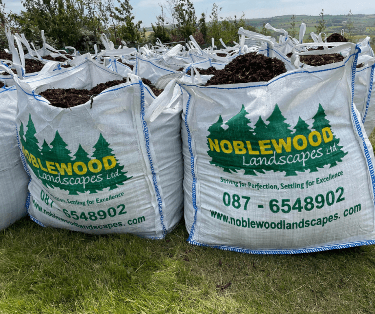 Mini Bark Mulch Bulk Bag - Noblewood Garden Store