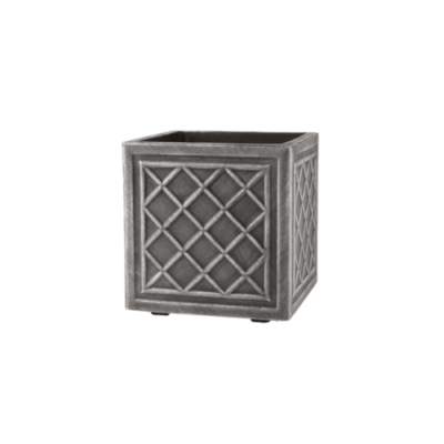 Lead Effect Square Planter - Noblewood Garden Store
